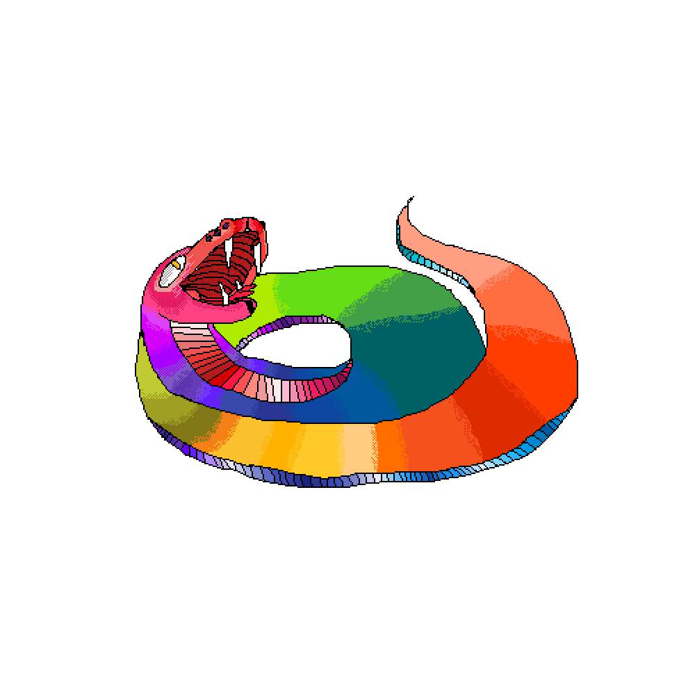 Pixilart - ITS A SNAKEY BOI! by animalkid121