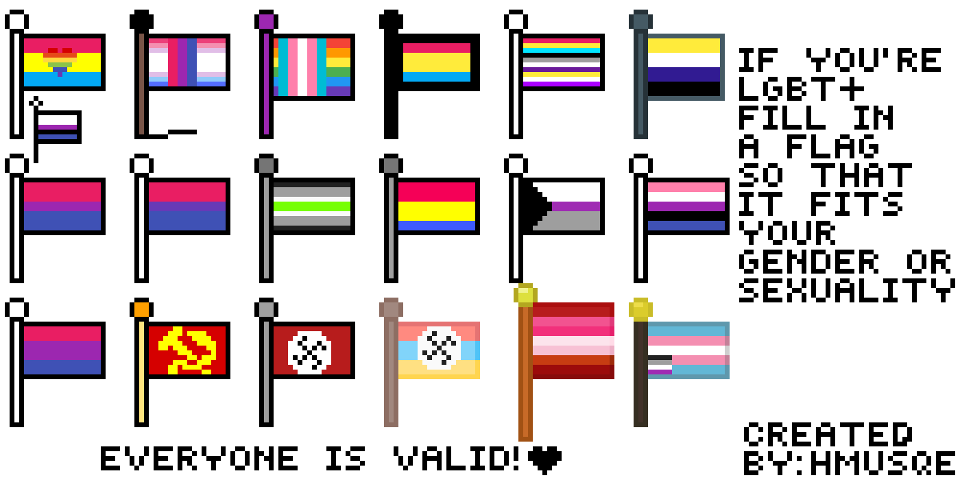 Editing Flags - Free online pixel art drawing tool - Pixilart