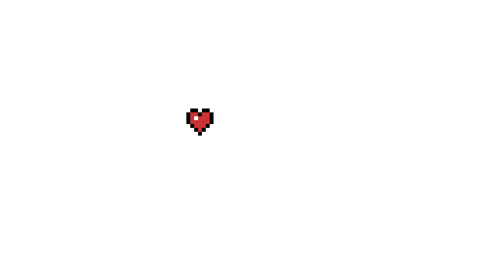 Pixilart - Minecraft Heart by IsaiahScribblen