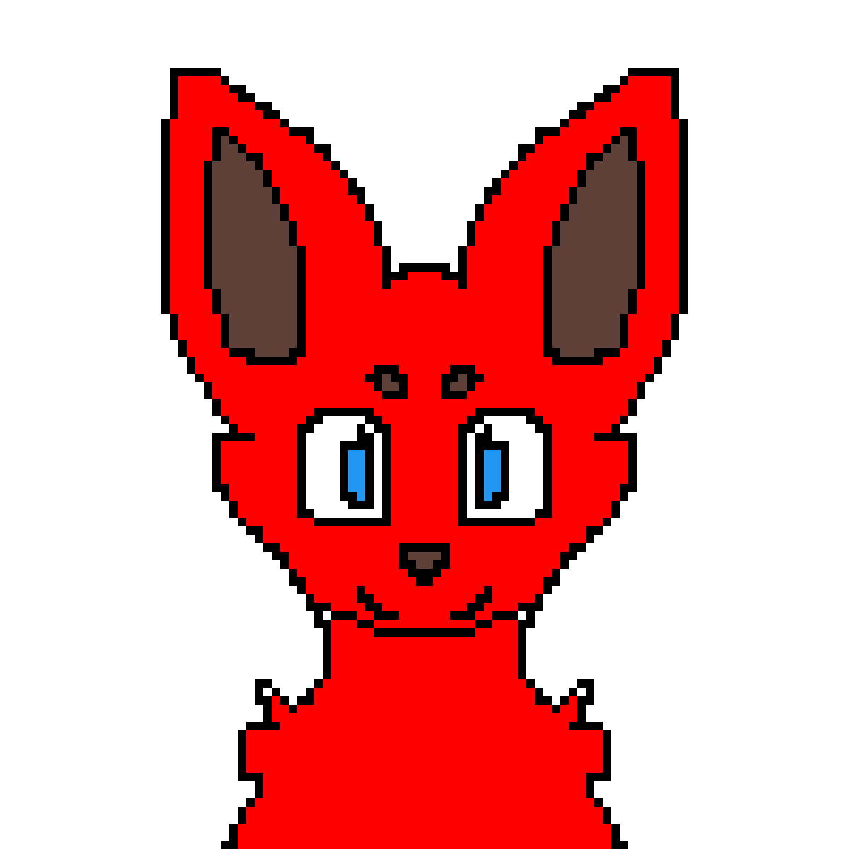 Editing foxy - Free online pixel art drawing tool - Pixilart
