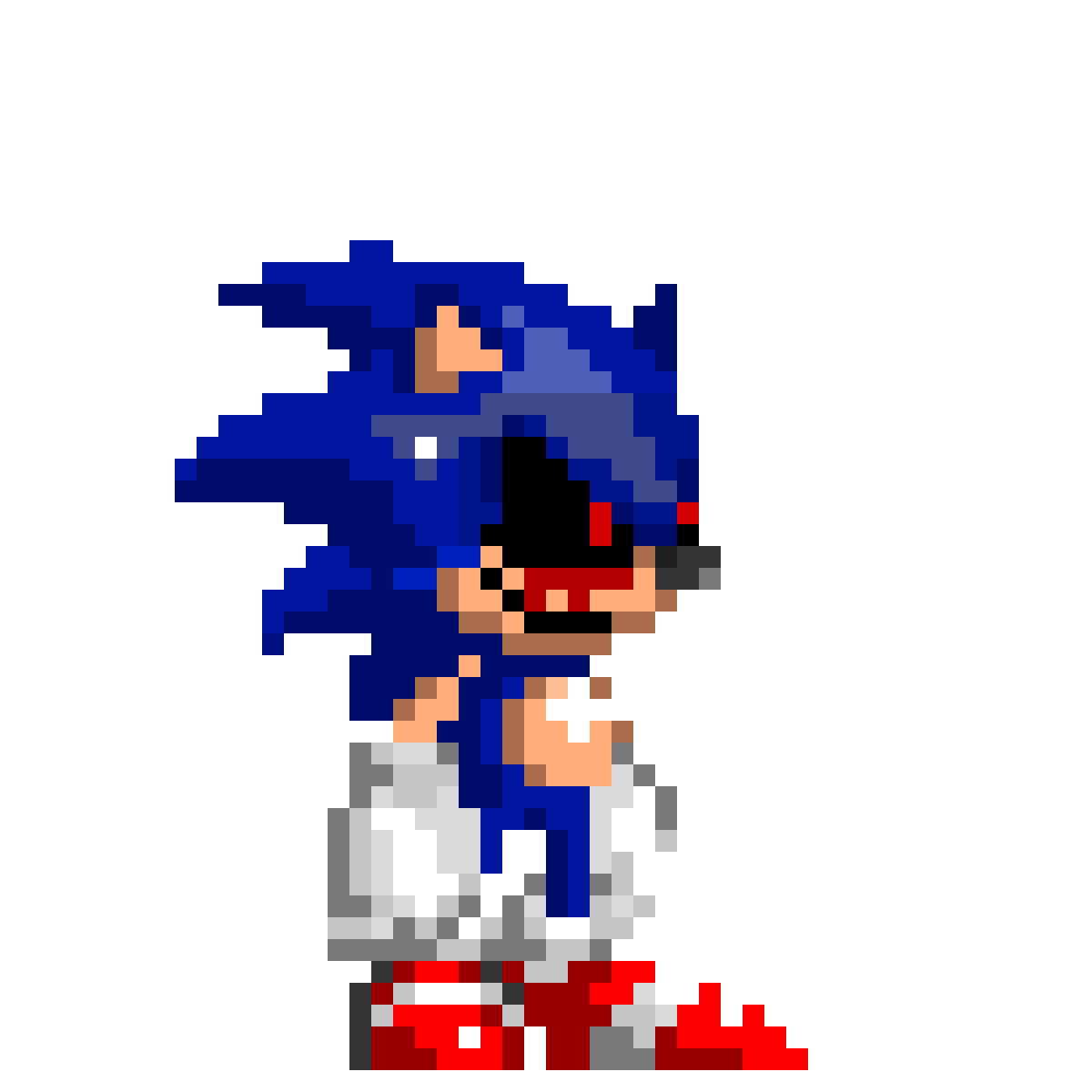 Pixilart - Sonic exe Sprite by Sonic-Gamer