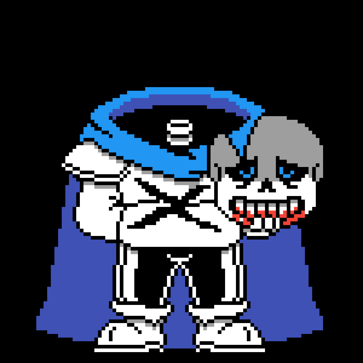 Pixilart - My UnderSwap Distrust PH4 by fusion12345