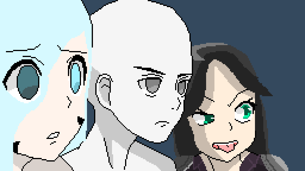 Pixilart - anime collab by penguinsys