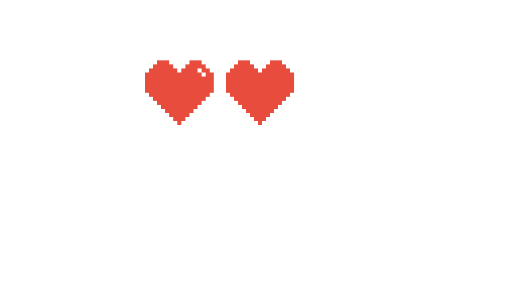 Pixilart - New Undertale Heart Sprite by Sciencefreak77