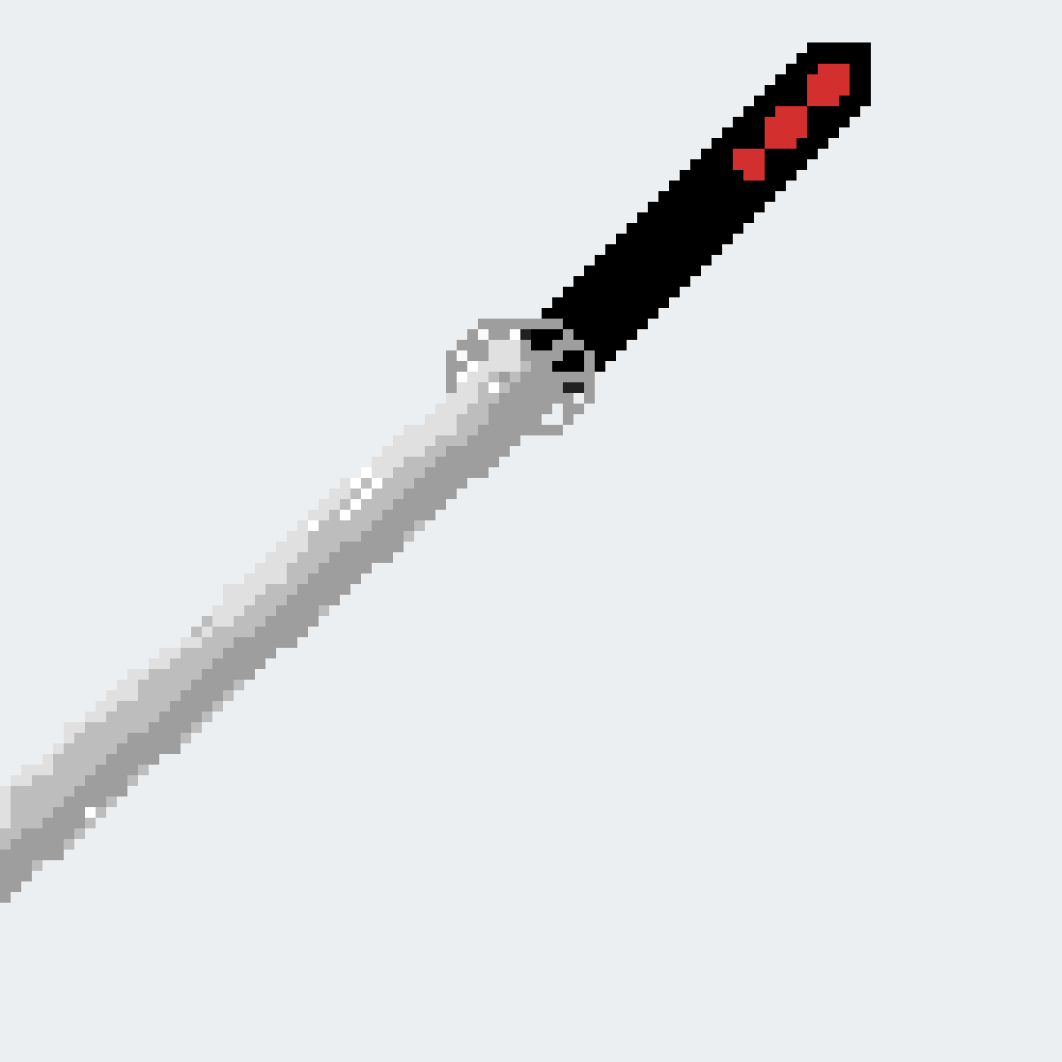 Pixilart - Tanjiro s Nichirin blade by HOYTSisDAbest