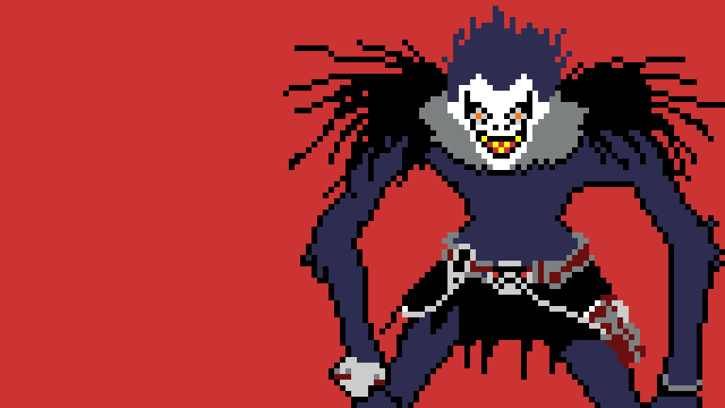 Editing Ryuk pt.2 - Free online pixel art drawing tool - Pixilart