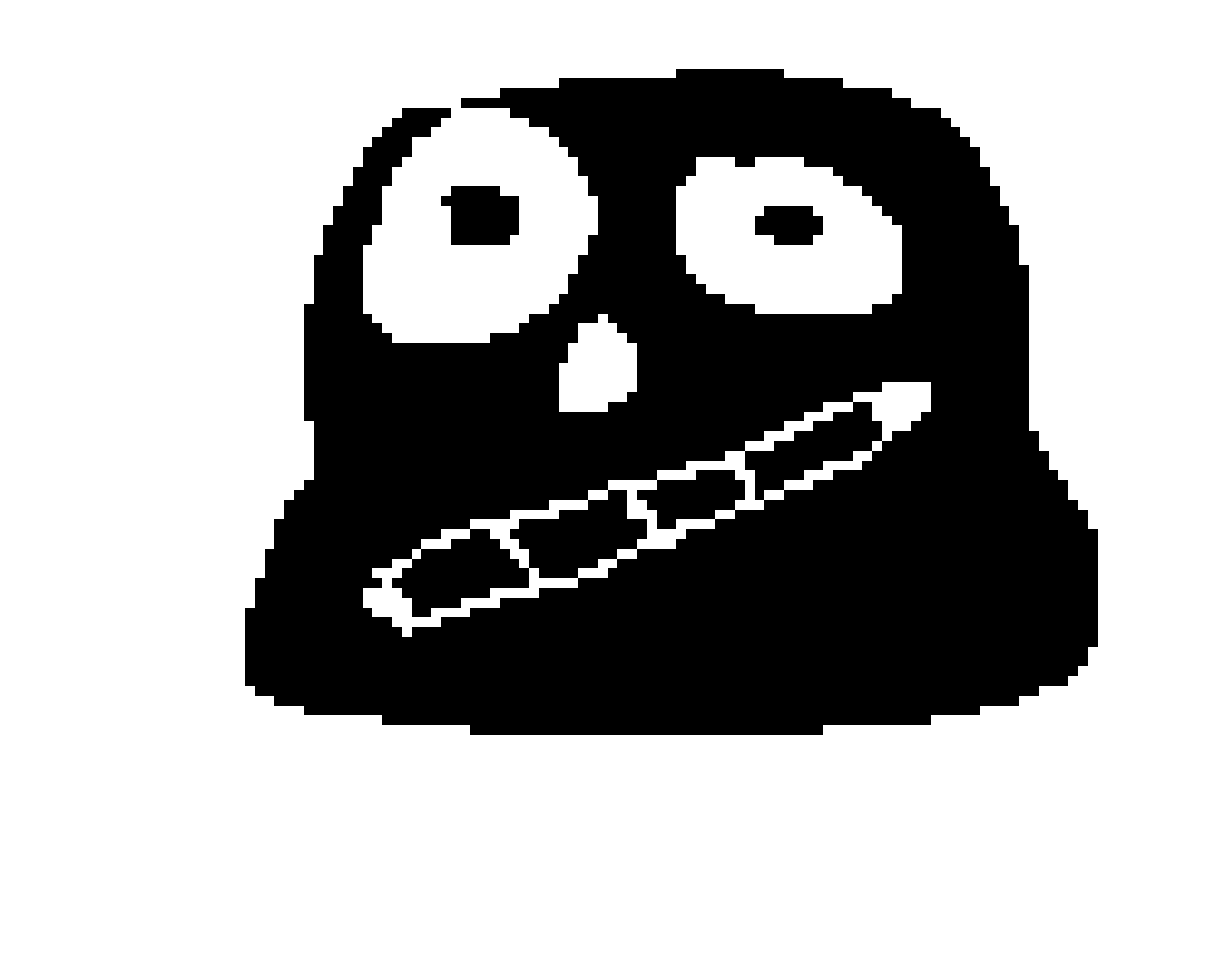 Pixilart - Corrupted Sans by RupertTheBeast