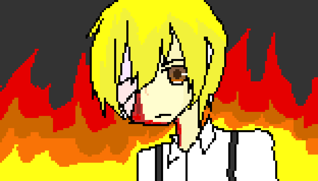 Editing Dio from Mad Father - Free online pixel art drawing tool - Pixilart