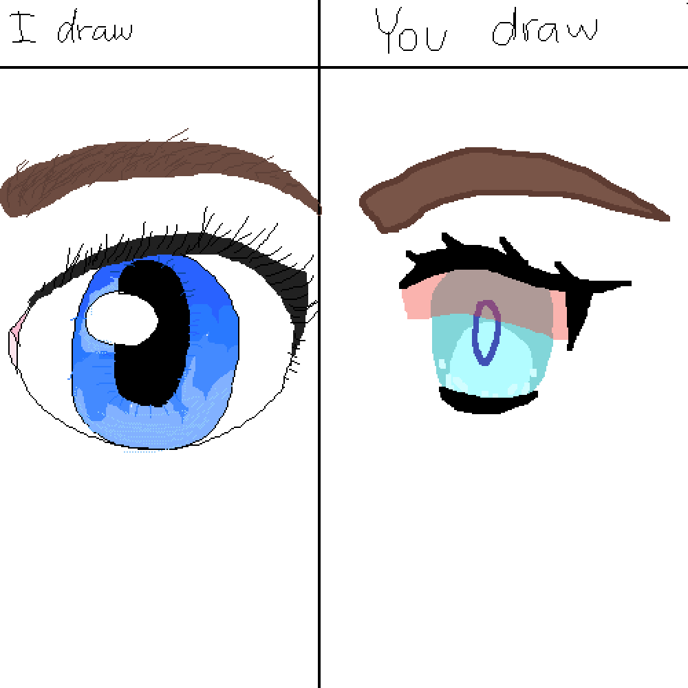 Pixilart - I draw You Draw Collab by DystopiaDevin