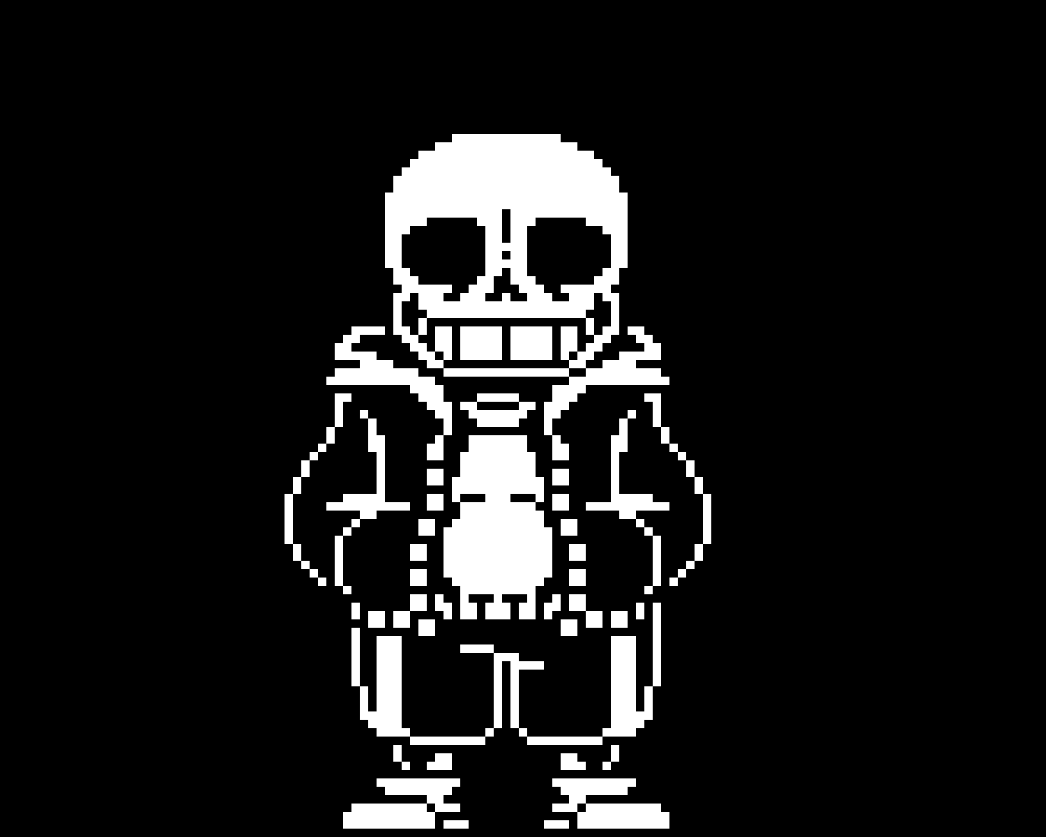 Pixilart - Sans down slam by FIREHEDGE