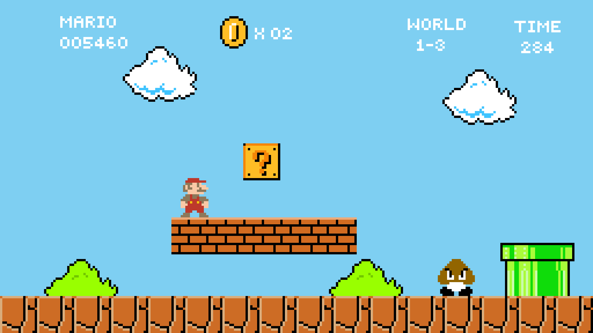 Pixilart - World 1 3 by RetroFog