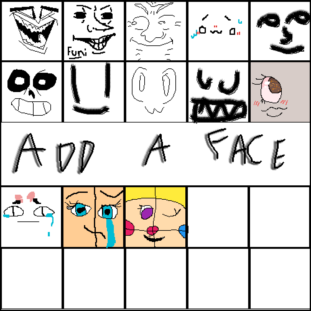 Editing Add a Face - Free online pixel art drawing tool - Pixilart