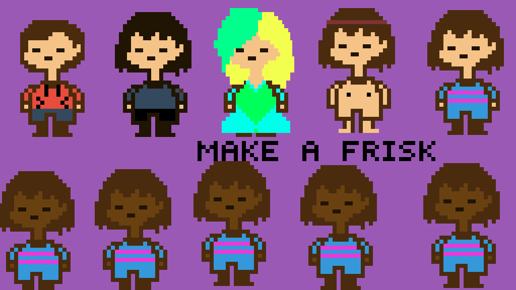 Pixilart - MAKE A FRISK COLLAB by Anonymous