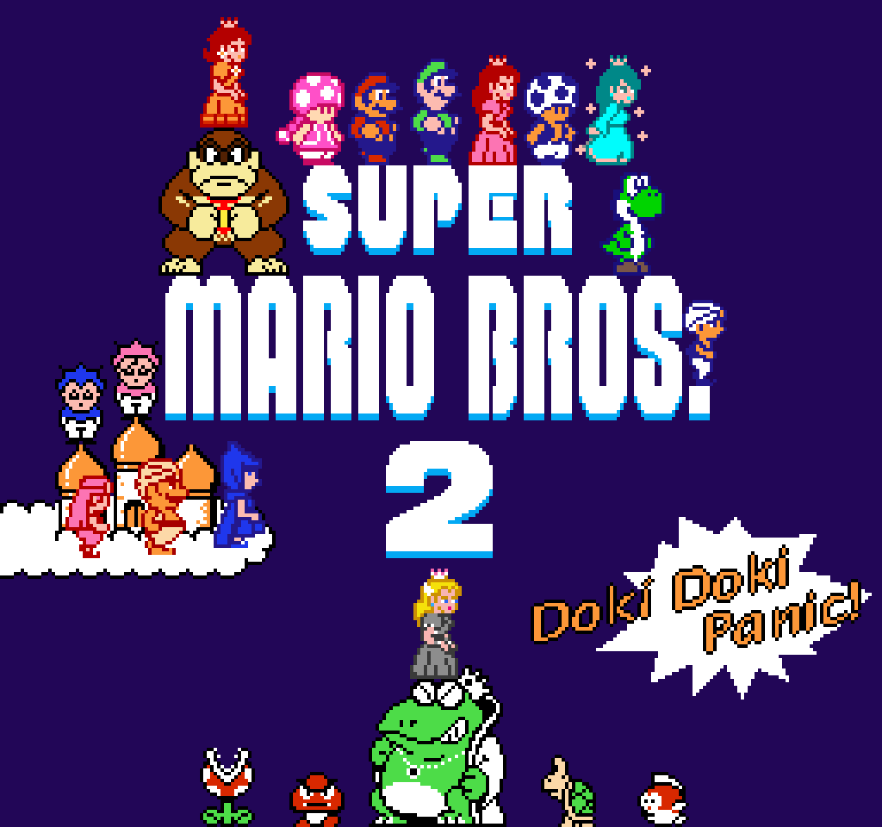 Pixilart - SMB2 DDP by SNESManiac