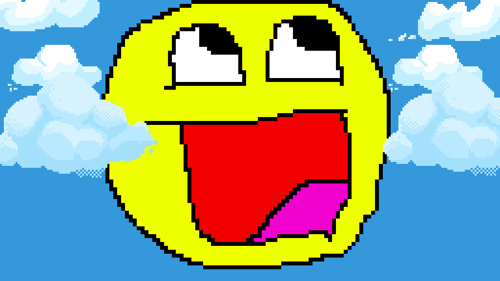 Editing THE EPIC FACE IS EPIC!!!!!!!! - Free online pixel art drawing ...