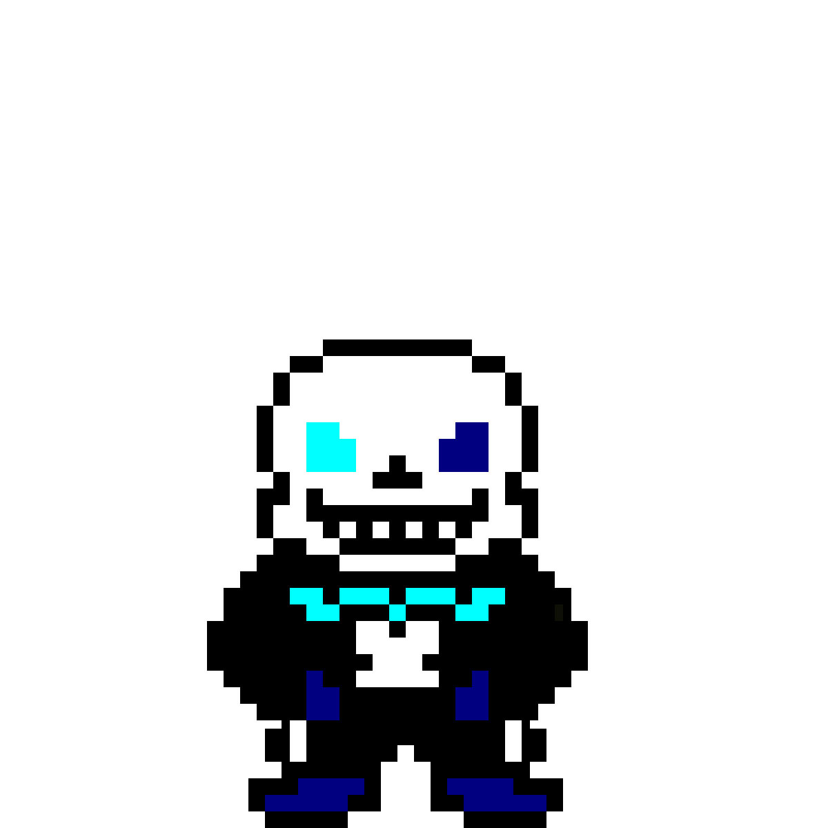 Editing My Overworld Sans - Free online pixel art drawing tool - Pixilart