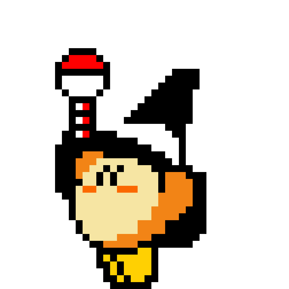 Pixilart - Waddle Dee With Poke Rod by PokeDeeG