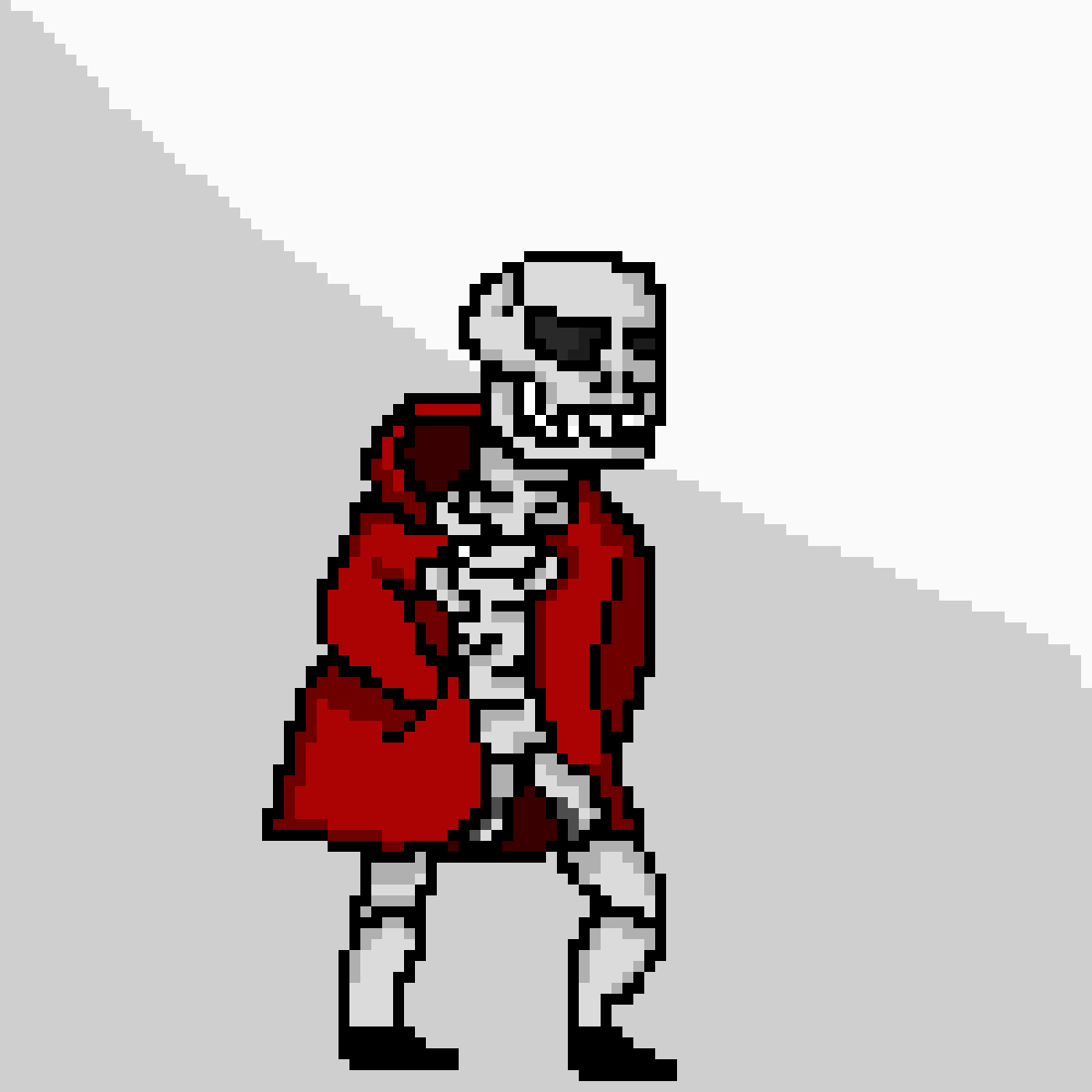 Pixilart Skeleton By Islu
