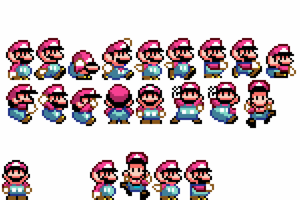 Pixilart - SMW Mario by SIG7