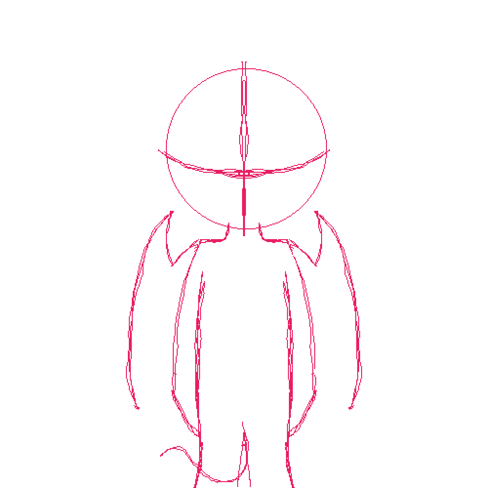 Pixilart - Mascot W.I.P. by XShadowDragonX