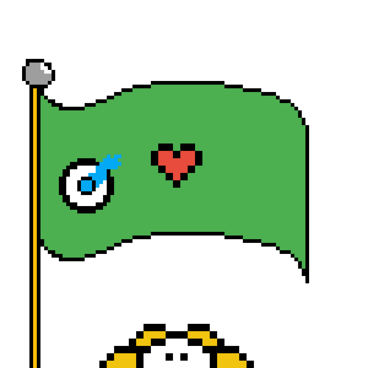 Editing UNDERTALE FLAG - Free online pixel art drawing tool - Pixilart