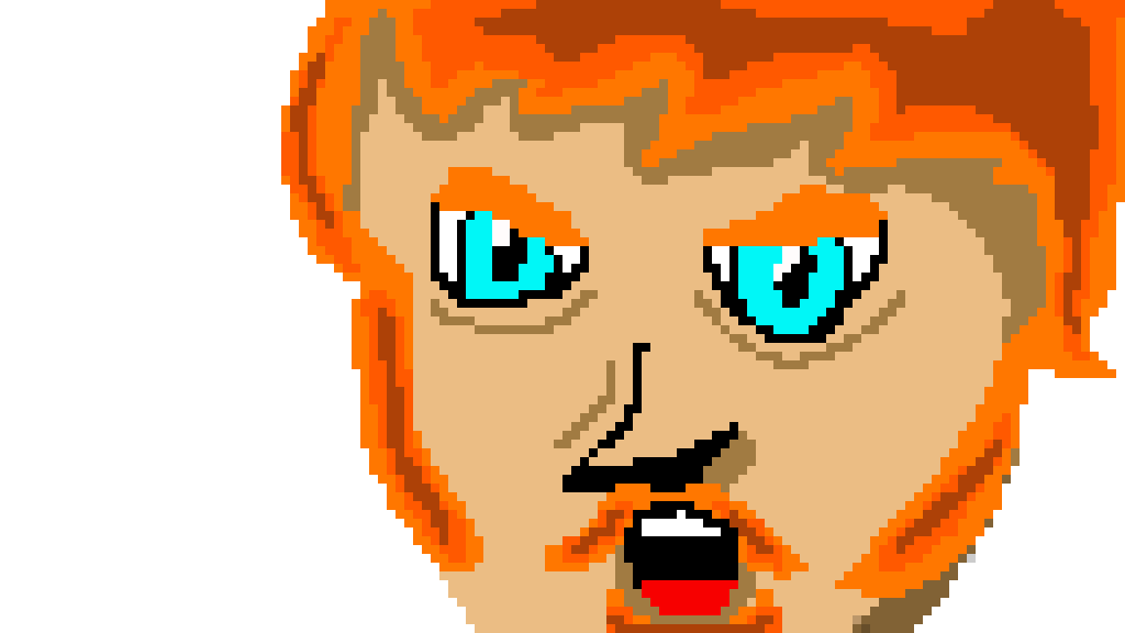 Pixilart - Angry Ginger by Devilcrusher265