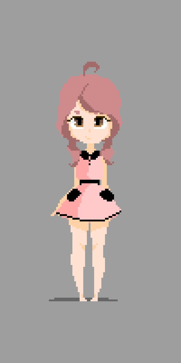 Editing Basic Girl - Free online pixel art drawing tool - Pixilart