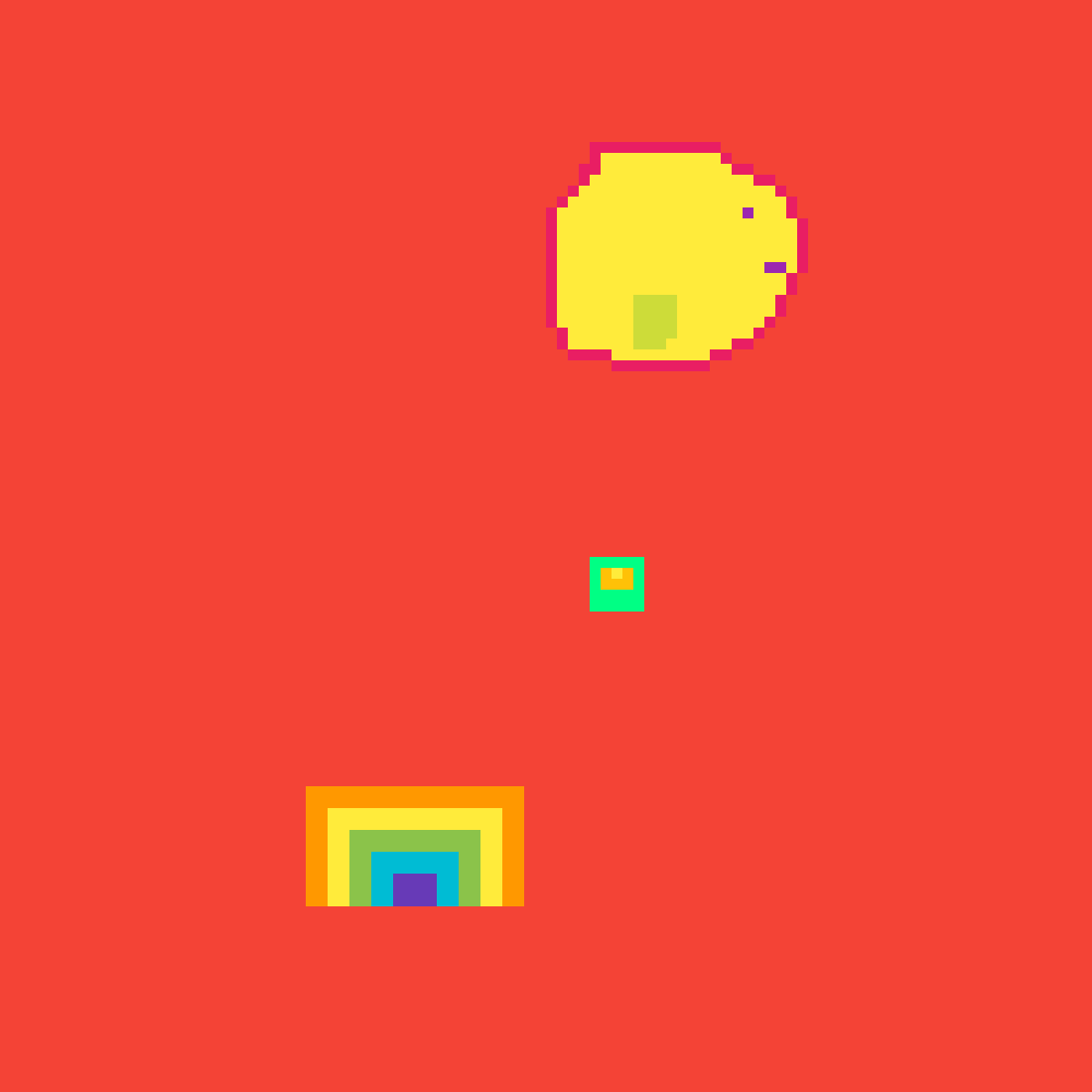 Editing rainbow fish - Free online pixel art drawing tool - Pixilart