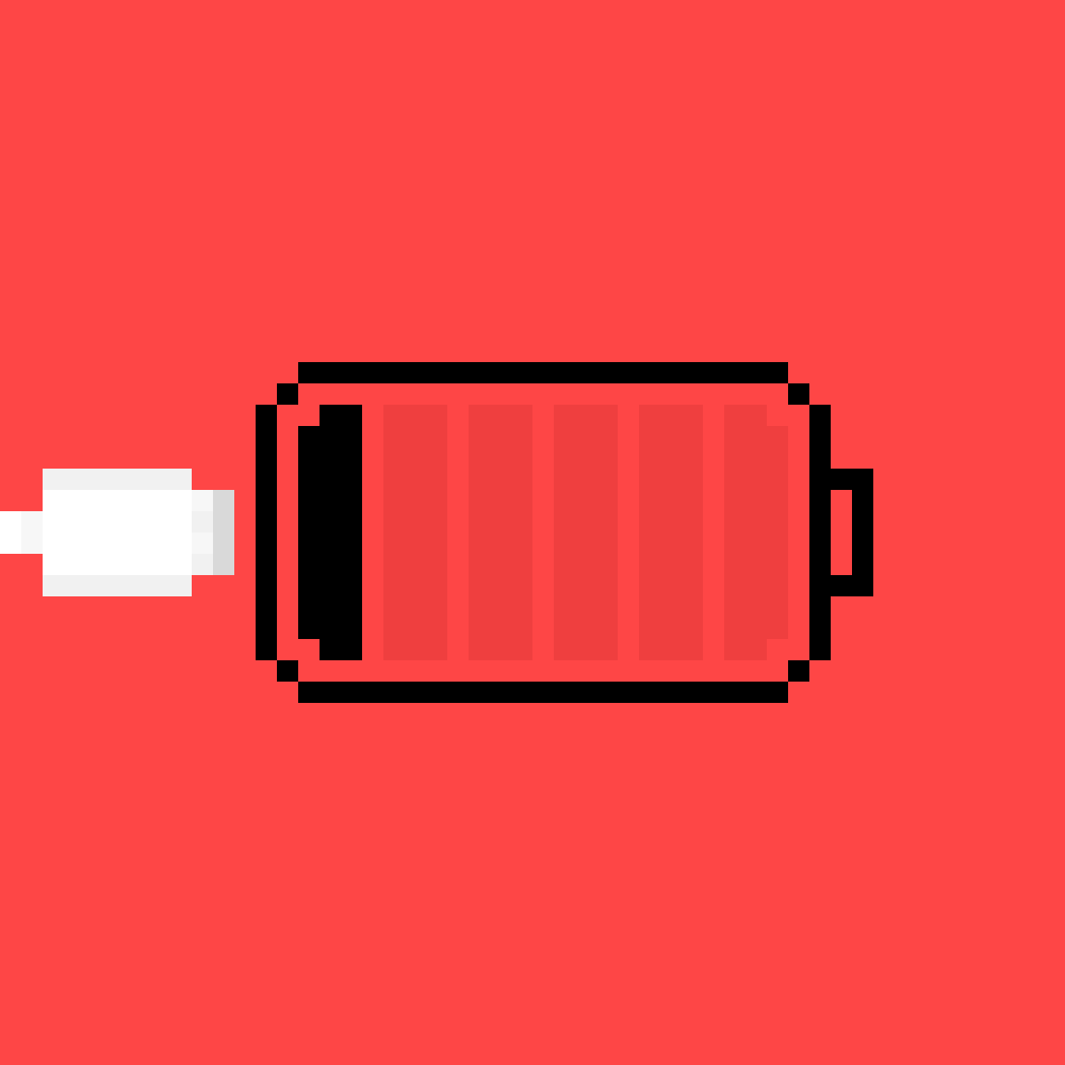 Pixilart - Low battery by JasonNiel