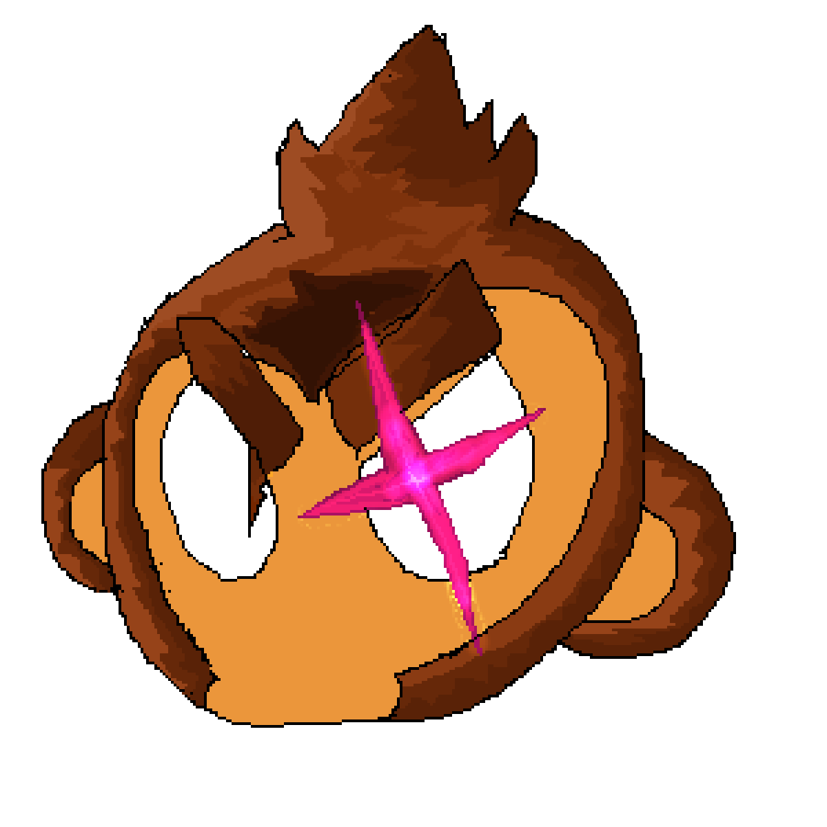 Pixilart - monke by Idiocy
