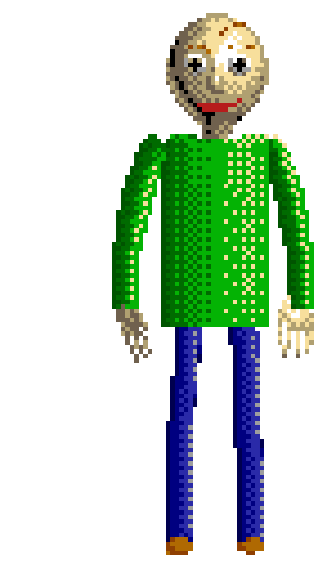 Pixilart - gba baldi wave by Tuxedoedabyss03