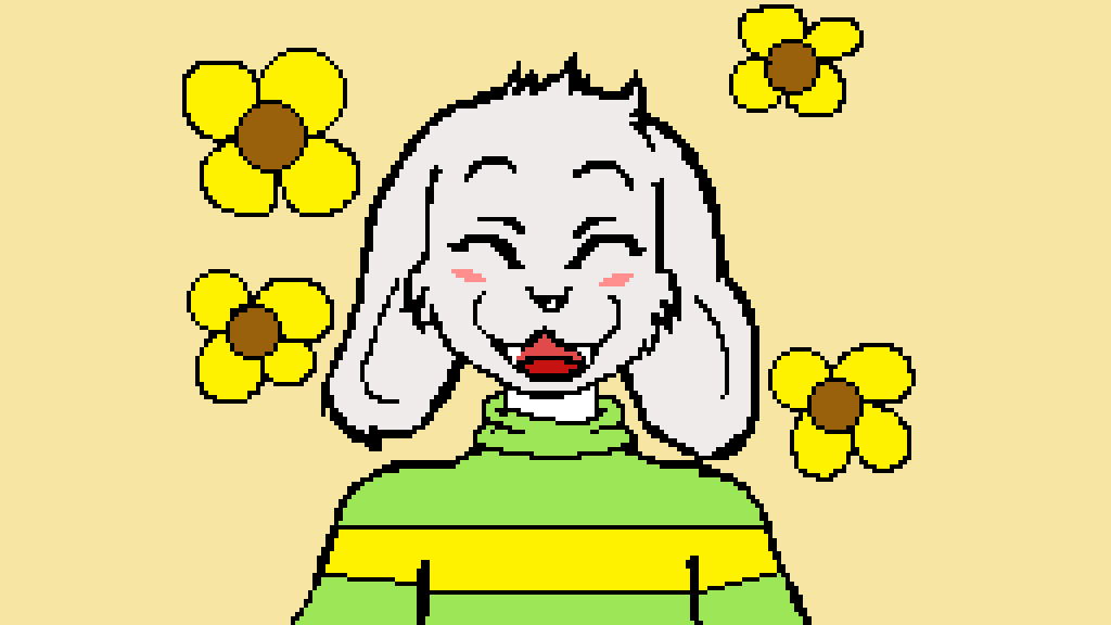 Pixilart - Asriel by Still-chill
