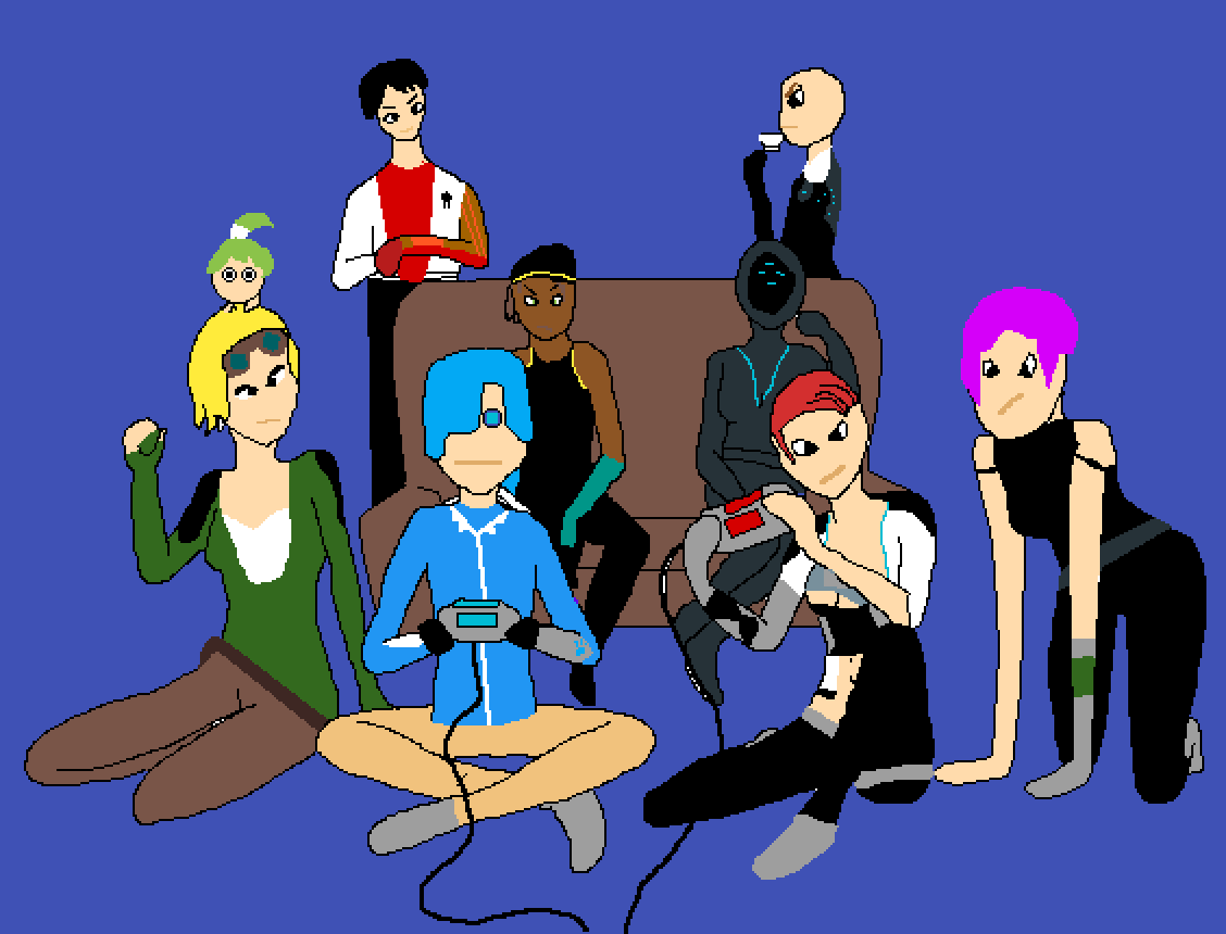 Editing META RUNNER - Free online pixel art drawing tool - Pixilart