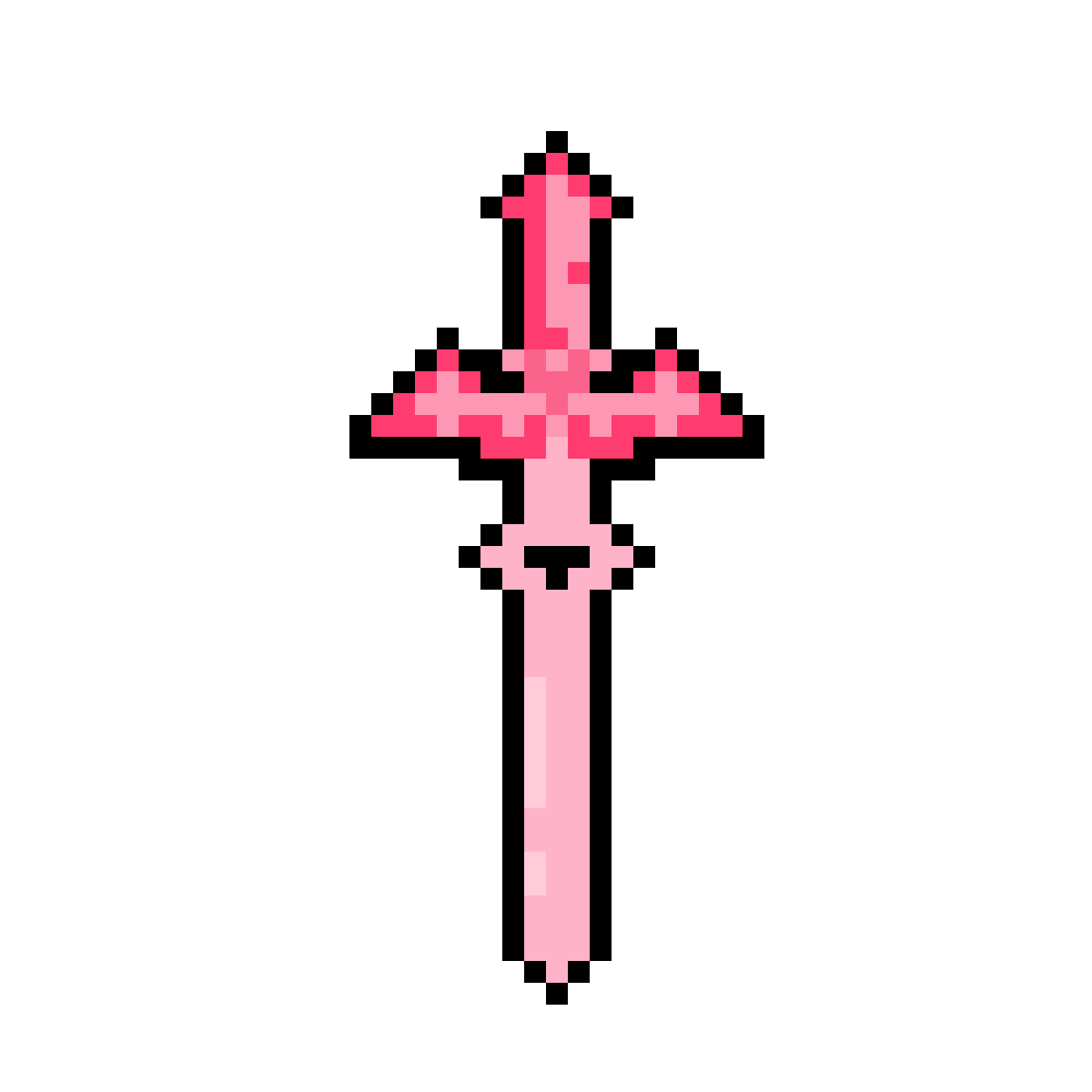 Pixilart - sakura master sword by sugarycarnival