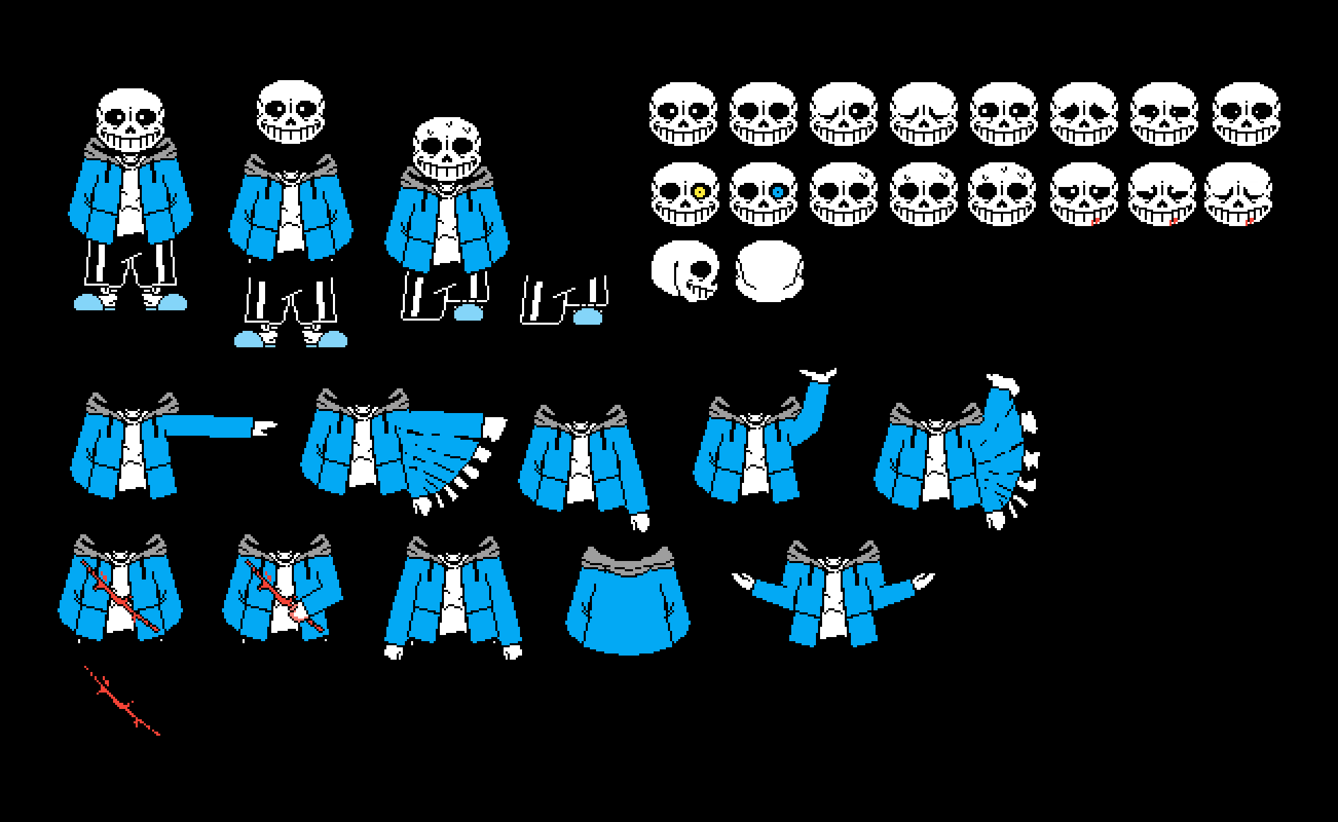 Pixilart - sans by a-silent-boy