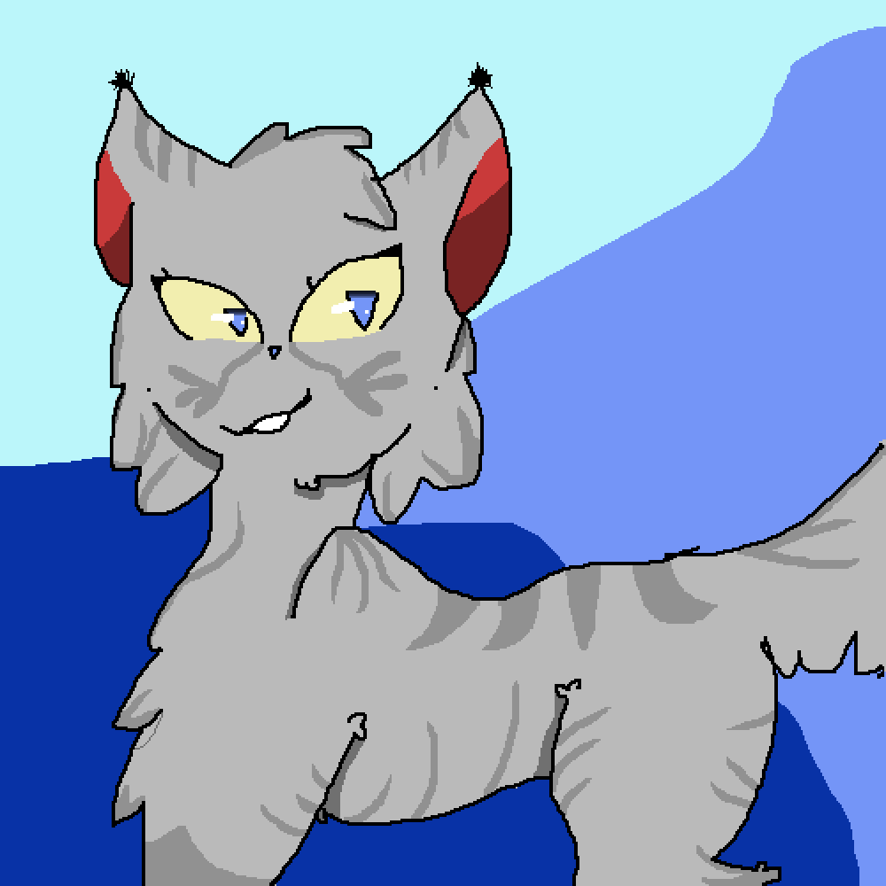 Pixilart - random wild cat by Clack