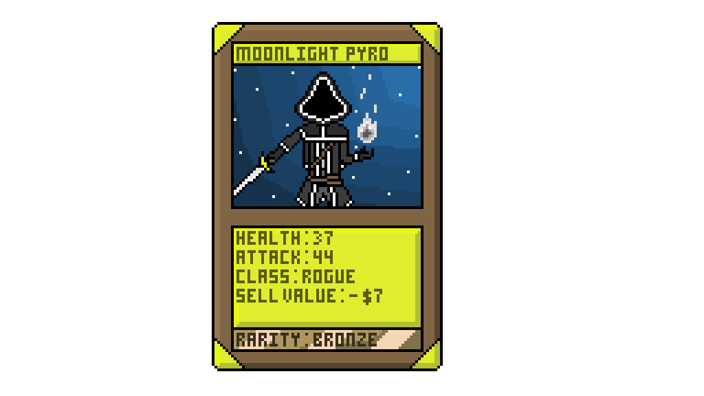 Pixilart - Updated/Changed Version of 8-Bit Trading Card + OC by ...