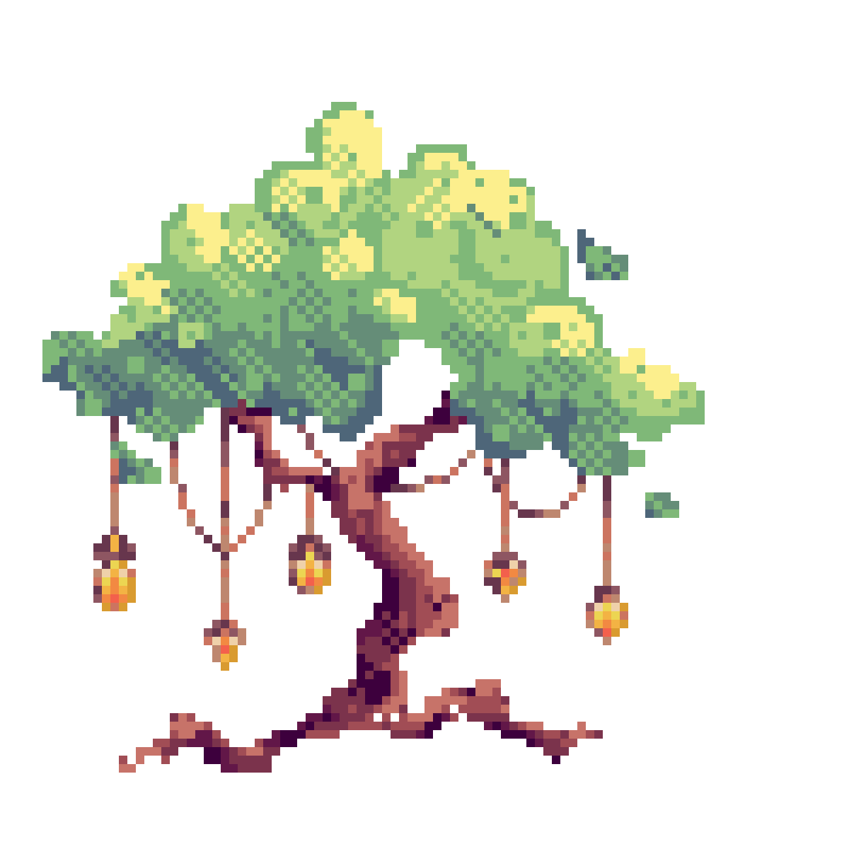 Pixilart - Wishing Tree by Yakus