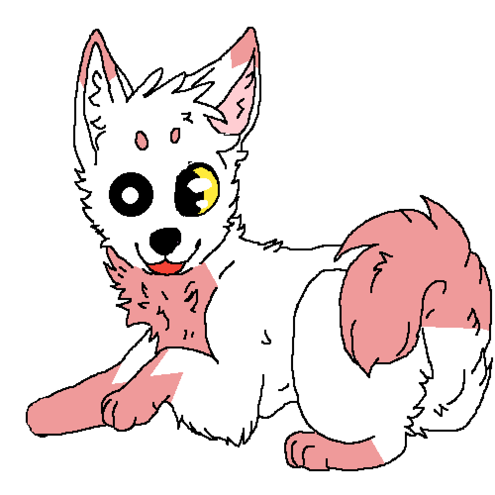 Editing cute mangle - Free online pixel art drawing tool - Pixilart