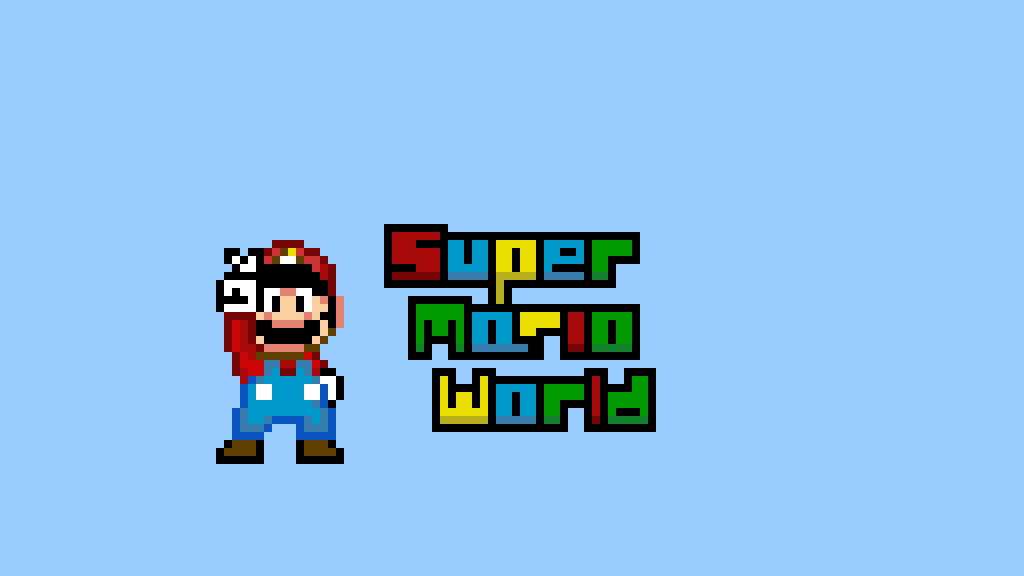 Pixilart - Super Mario World by EmeraldDungeon