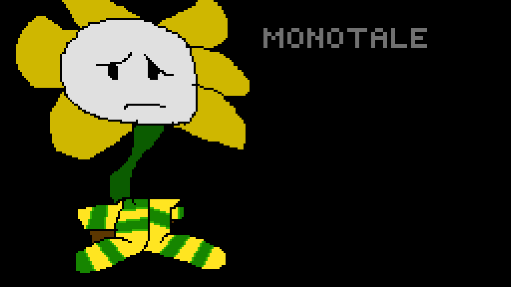 Pixilart - MonoTale Flowey/Asriel by TacitYapper9