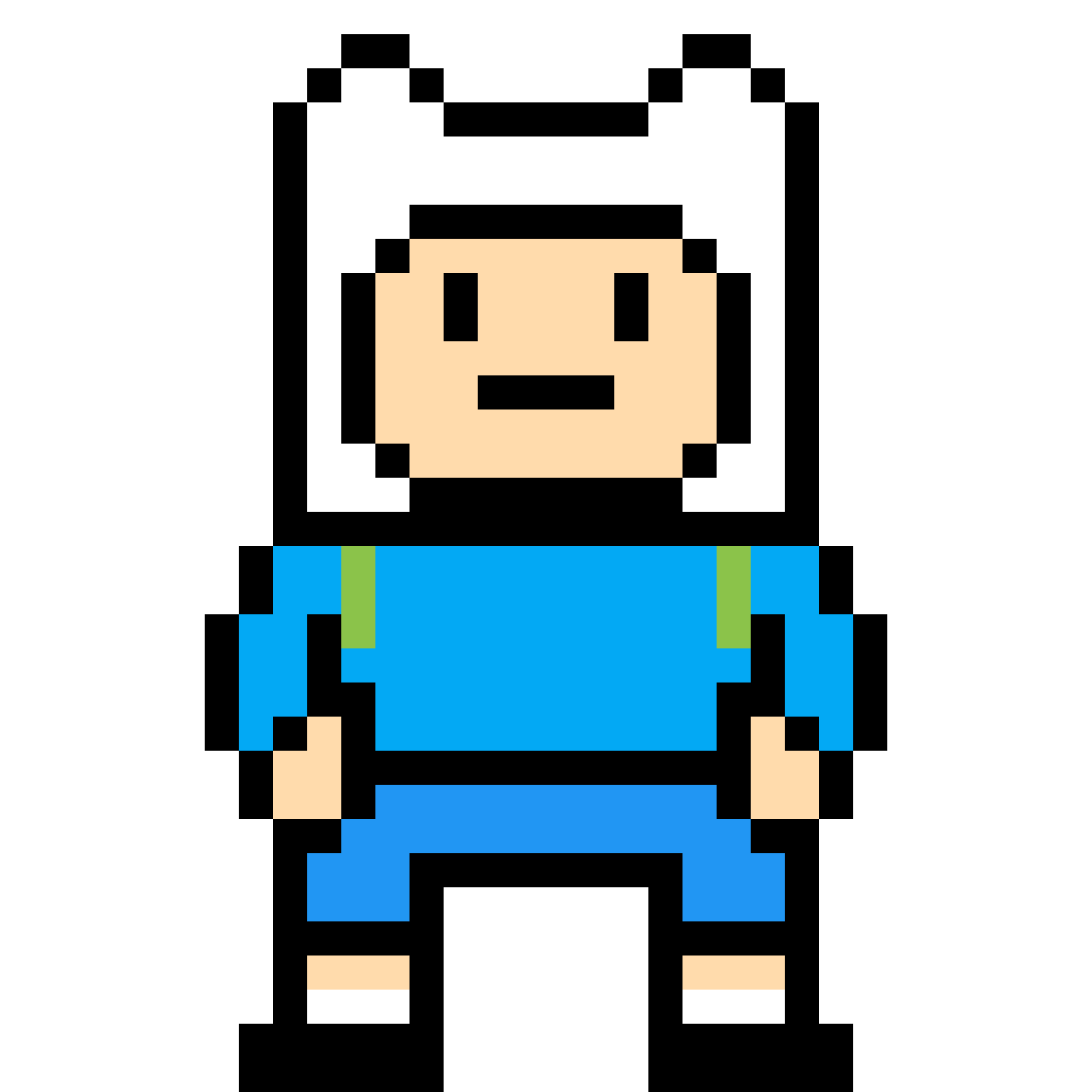 Pixilart - Finn by RenanGP
