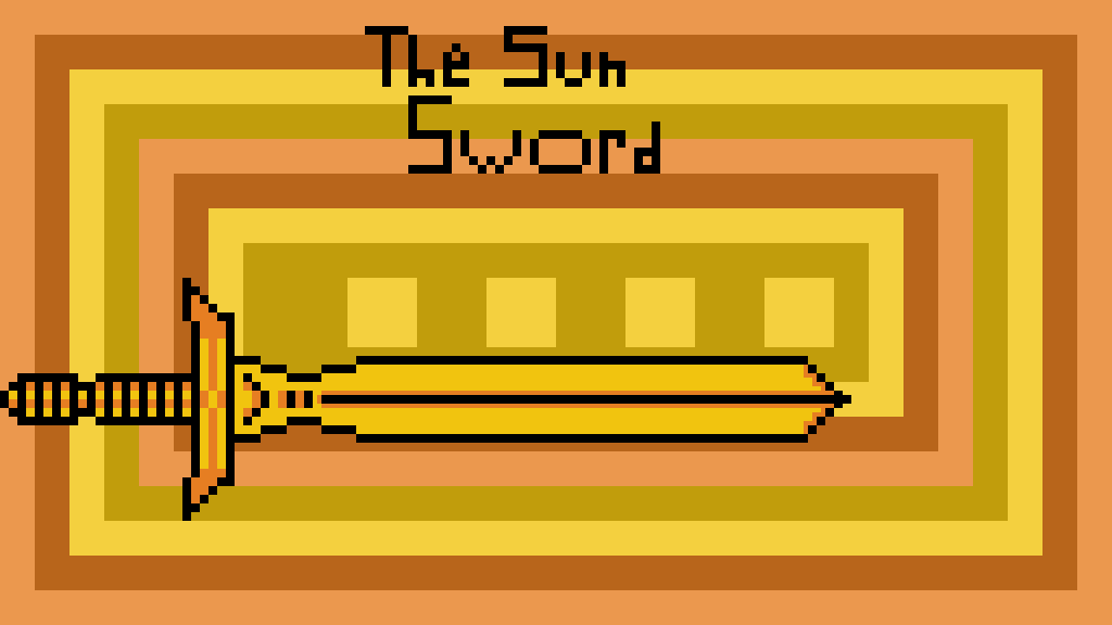 Pixilart - The Sun Sword by EnderRose023