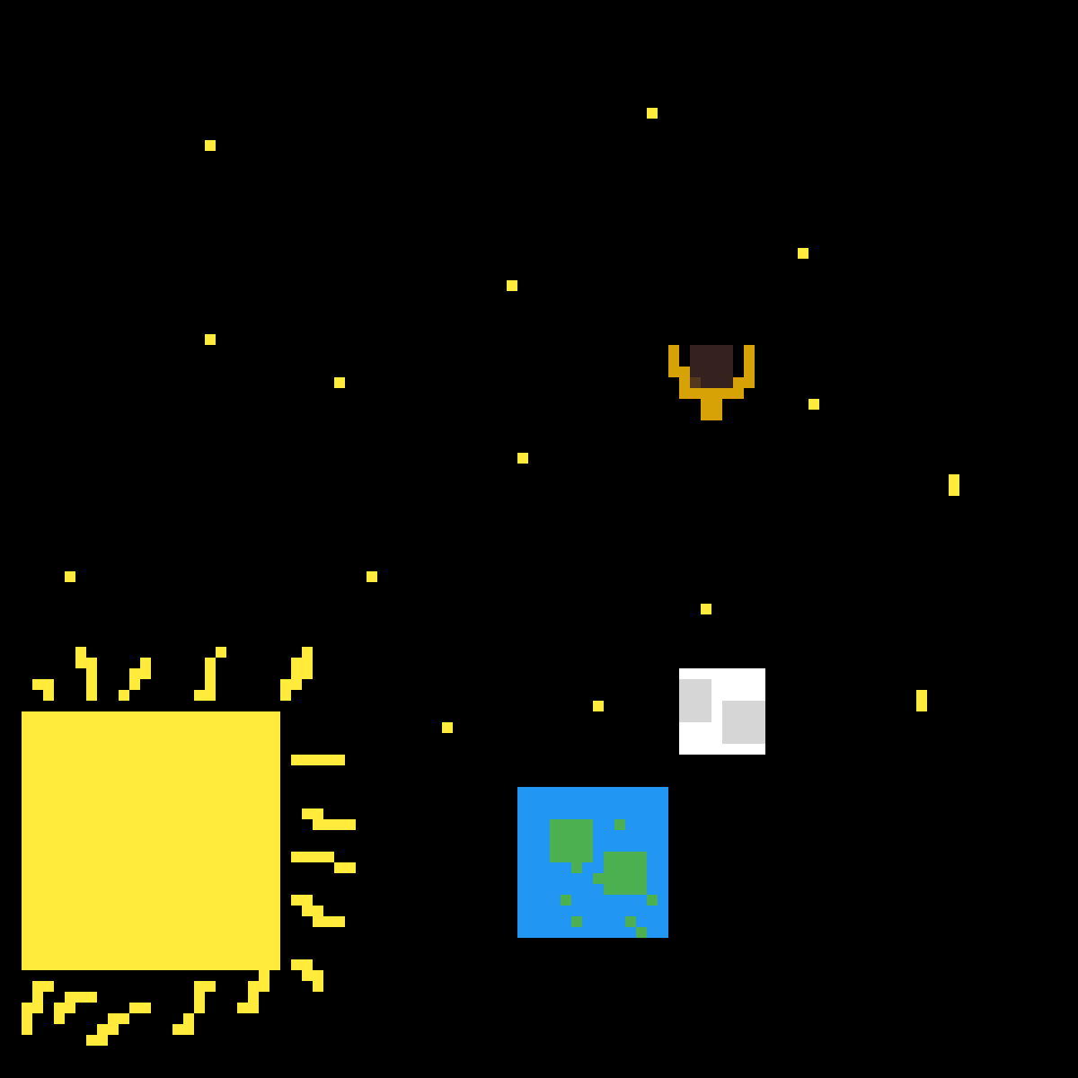 Pixilart - destroyed moon by mr-dum