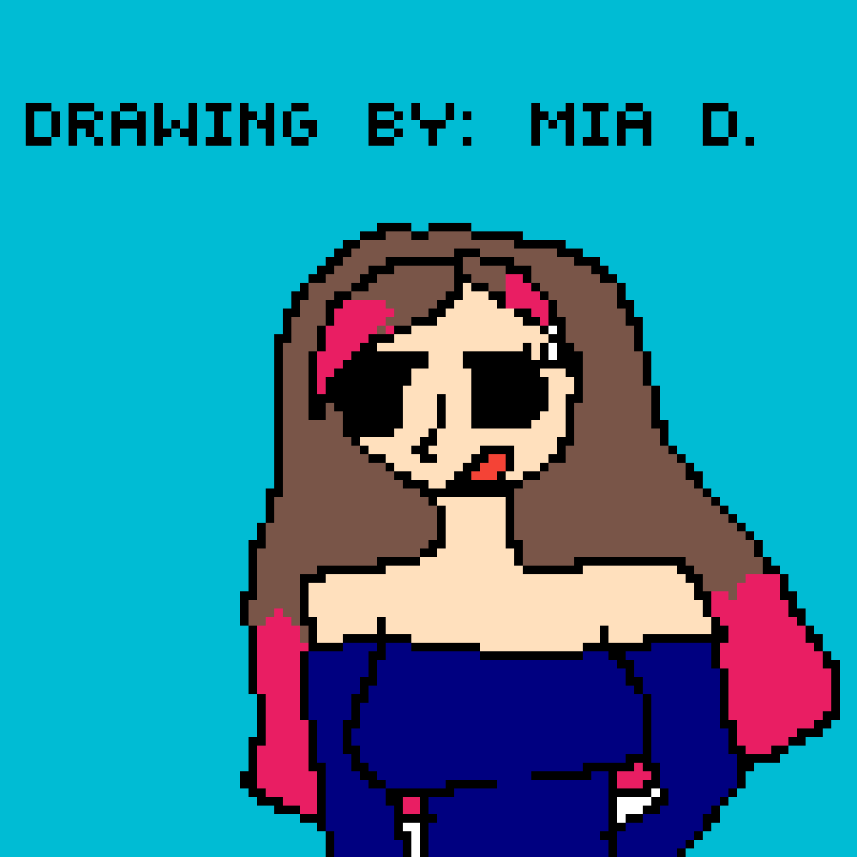 Editing first drawing - Free online pixel art drawing tool - Pixilart