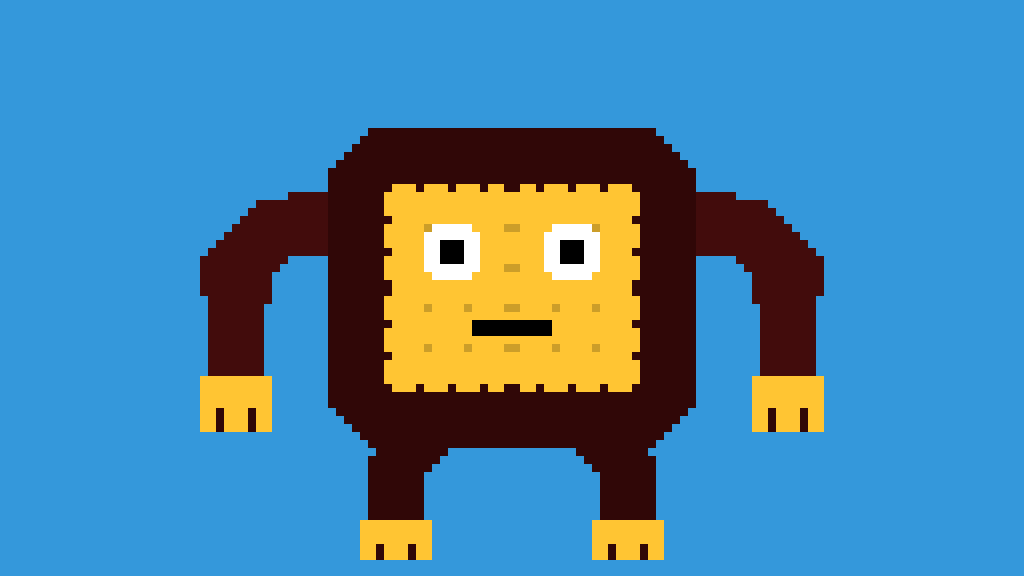 Pixilart - Milka lu Monster by Jacob1973