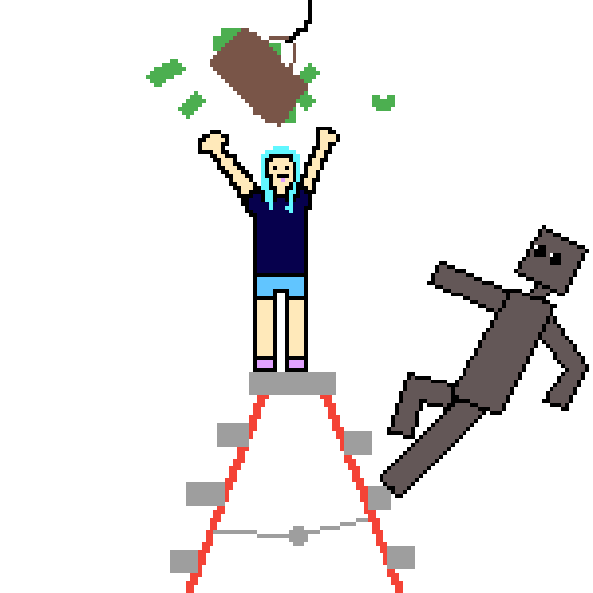 Pixilart - yoooooo !!! by endorwaffles