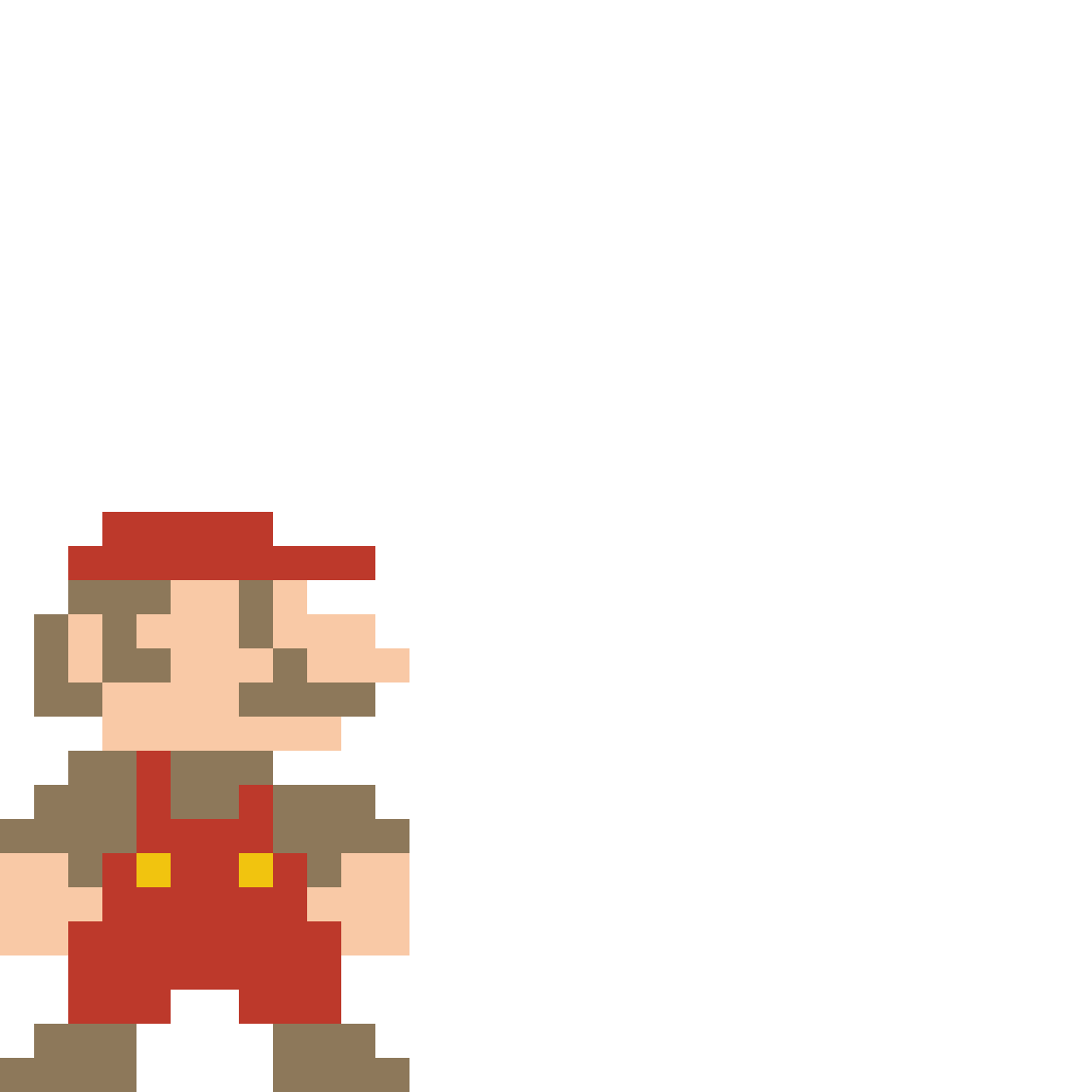 Editing mario running - Free online pixel art drawing tool - Pixilart