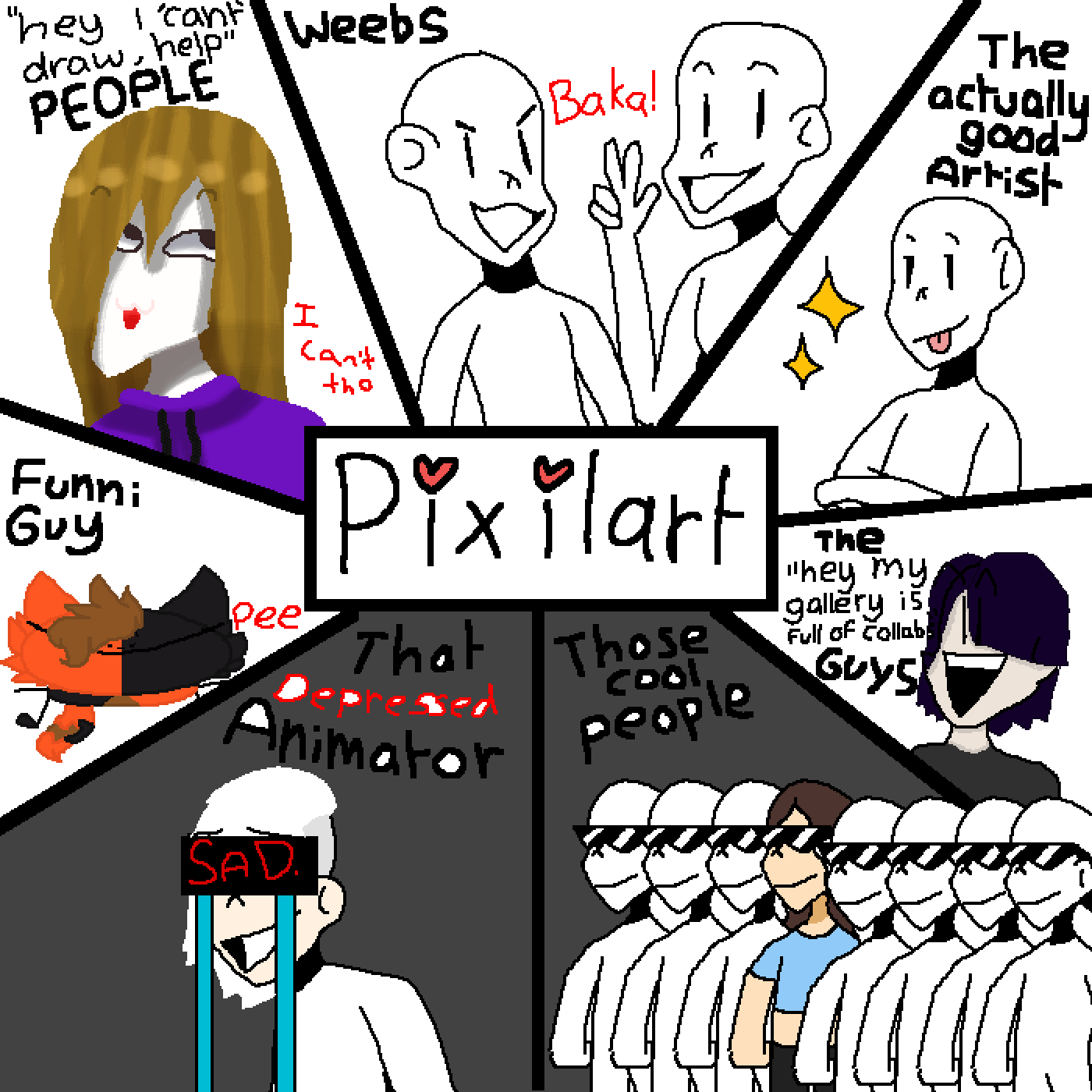 Pixilart - just kidding by AbbyG05