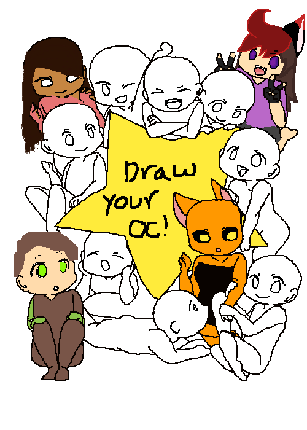Pixilart - Draw Your OC by HiccupHH3rd